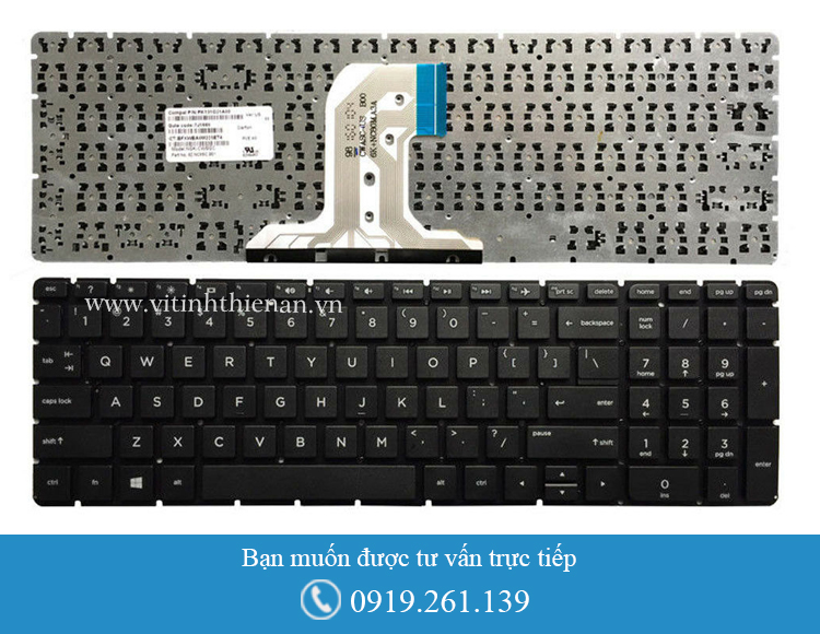 Bàn Phím HP 15-AC